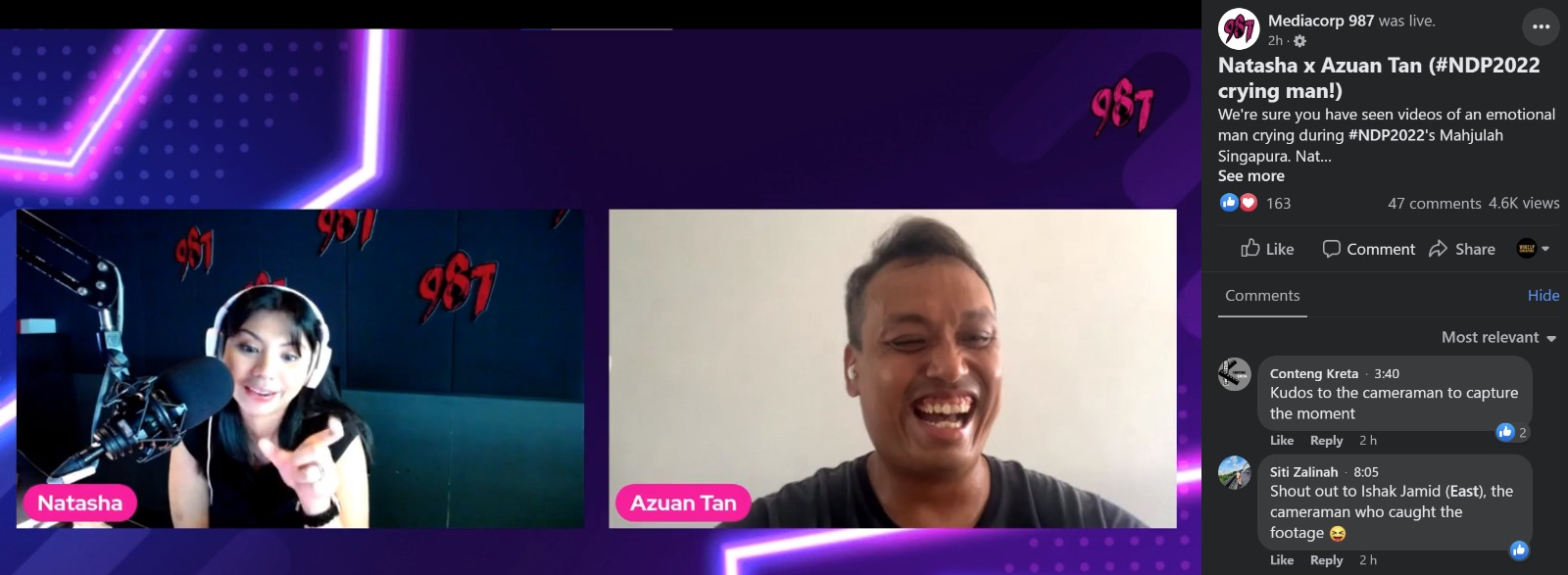 NDP 2022's "Crying Man", Mr Azuan Tan, acted in Season 1 of Incredible ...