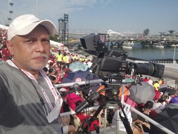 "Sometimes you can just sense something's going to happen" Ishak Jamid ...