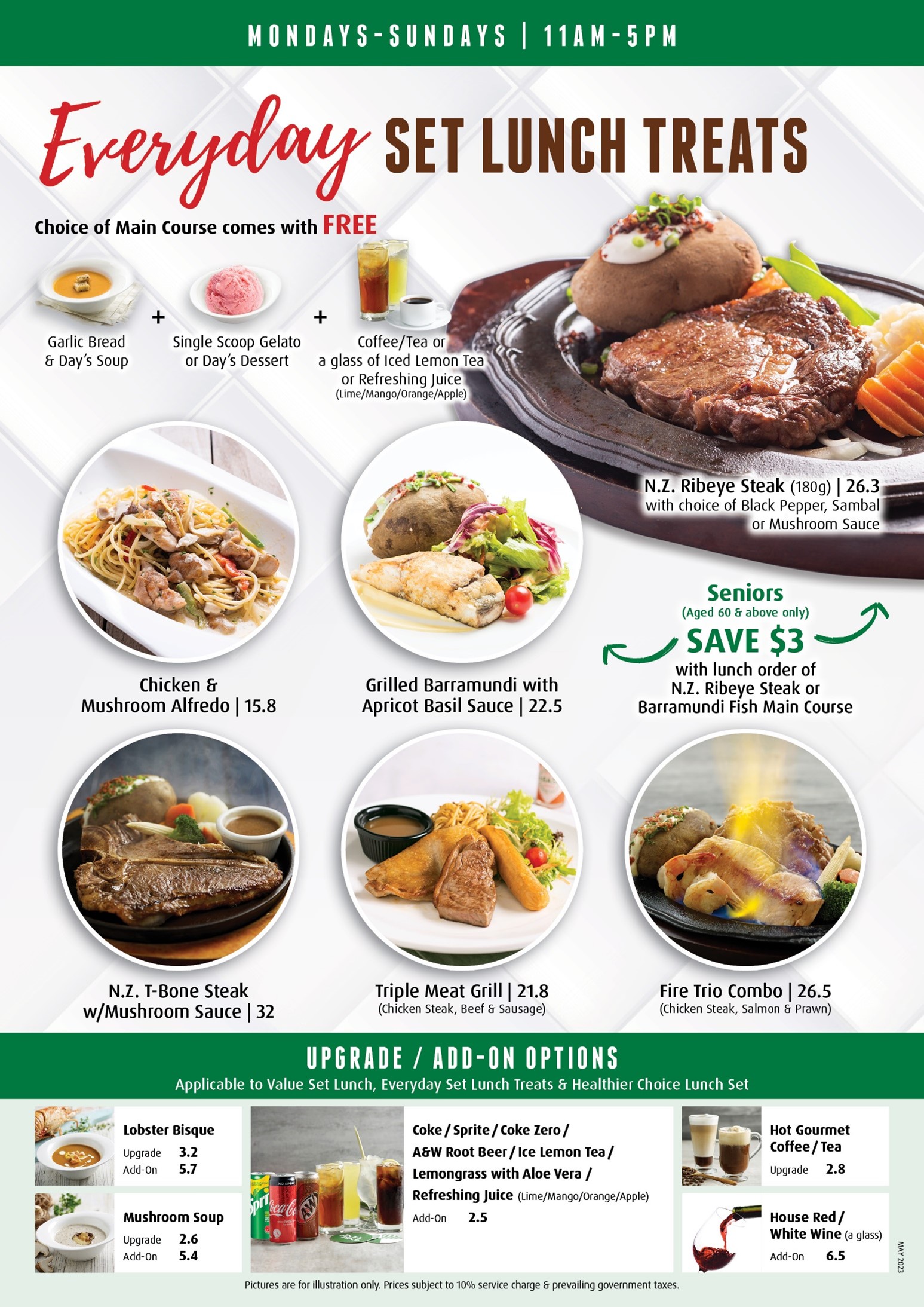 New Set Lunch Specials At Jack’s Place Available From 1 May 2023 - Wake ...