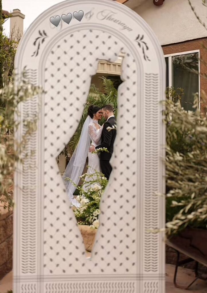 Couple Honor Their Homeland with a Palestinian-Themed Wedding - Wake Up ...