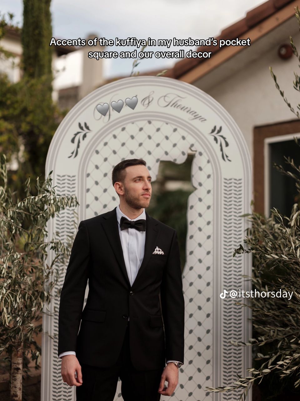 Couple Honor Their Homeland with a Palestinian-Themed Wedding - Wake Up ...