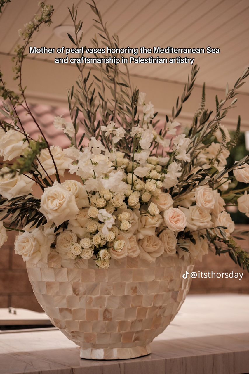 Couple Honor Their Homeland with a Palestinian-Themed Wedding - Wake Up ...