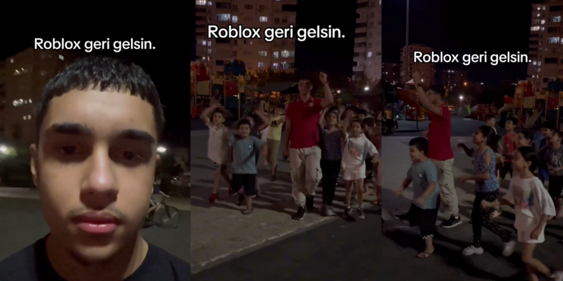 “Roblox Geri Gelsin!” - Turkish Kids Protest Roblox Ban - Wake Up Singapore