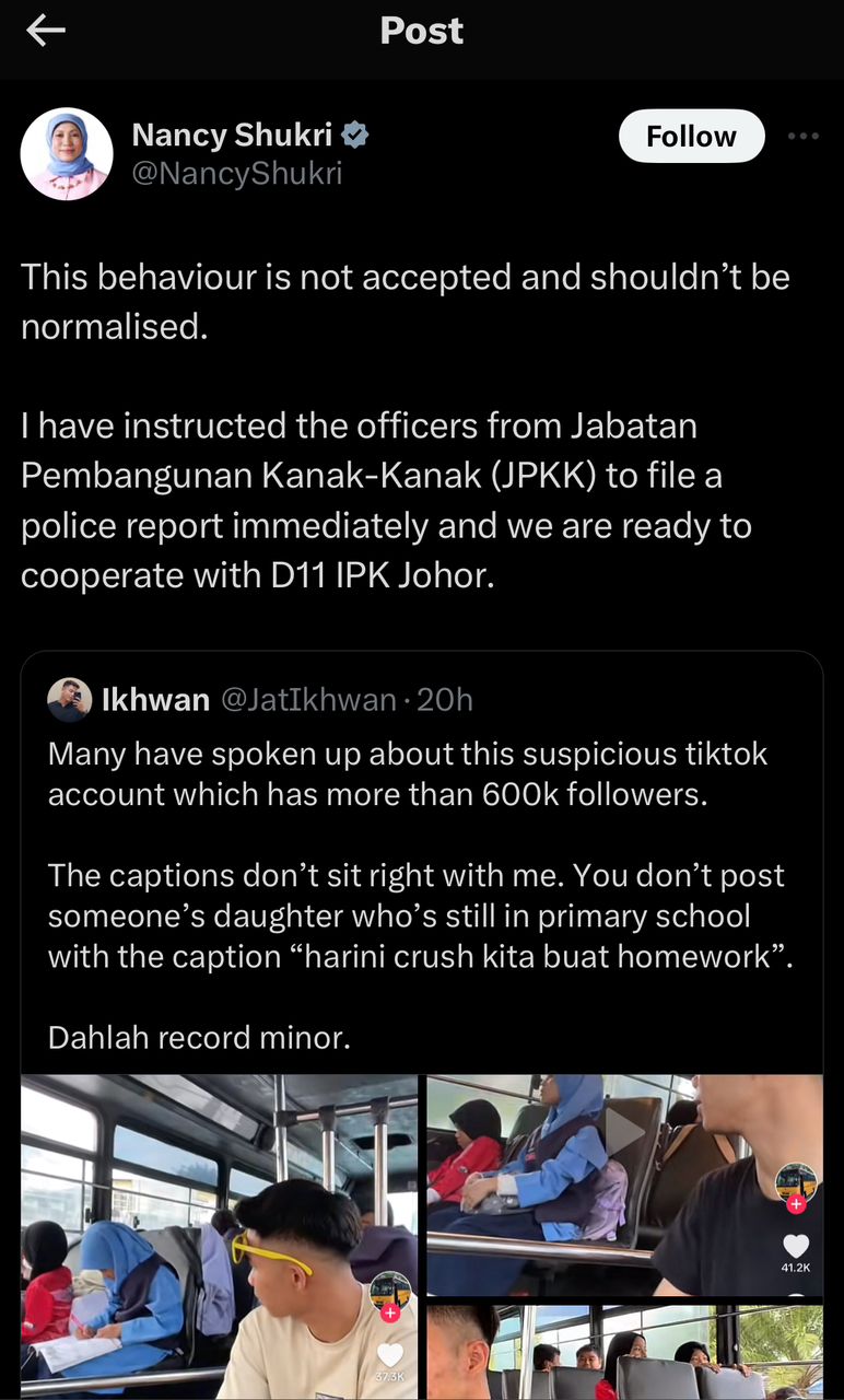 “Abang Bas” Arrested for Filming Schoolgirls, Referring Some as His ...