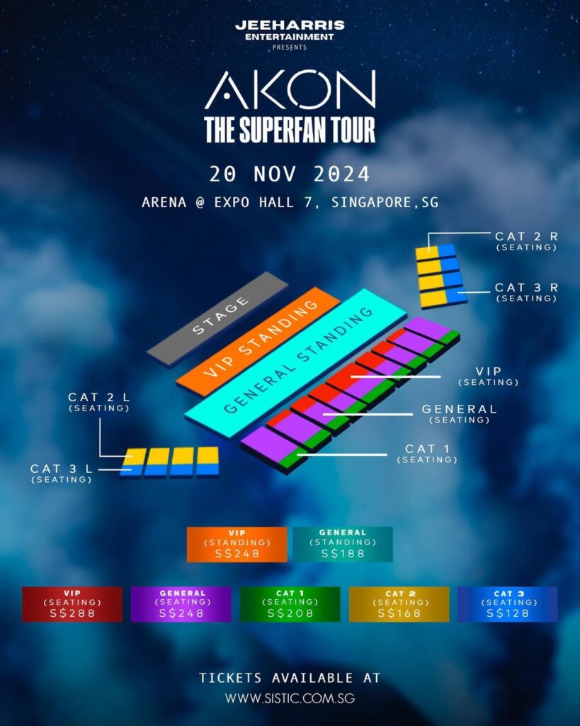 Akon's 'Superfan Tour' Hits Singapore and Malaysia This November ...