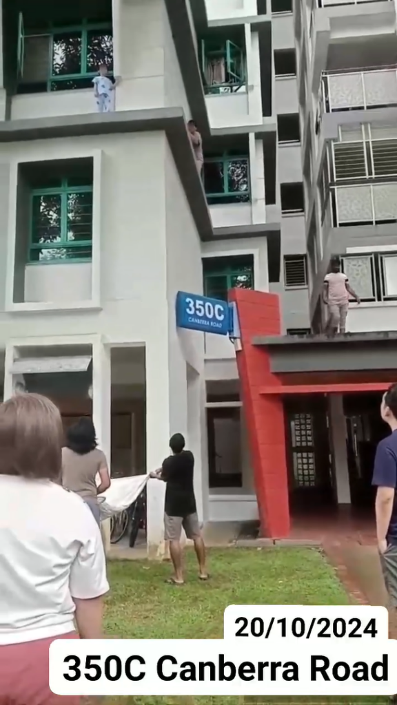 Child Rescued by Man from Falling Off Third-Storey Ledge at Canberra ...