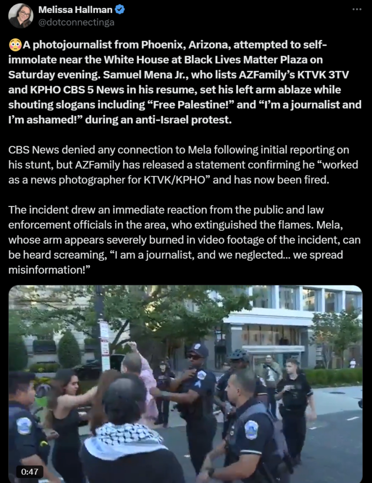 ‘We spread the misinformation’ - Former CBS Photojournalist Sets Self ...