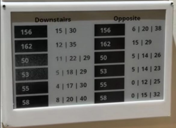 Singaporean’s DIY Bus Schedule Display Goes Viral - Wake Up Singapore