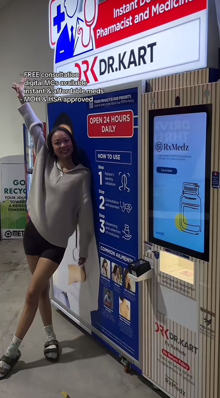Revolutionizing Healthcare in Singapore: Dr. Kart Vending Machine ...