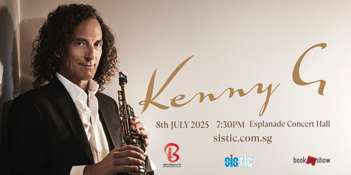 Legendary Saxophonist Kenny G to Perform One-Night Concert at Esplanade ...