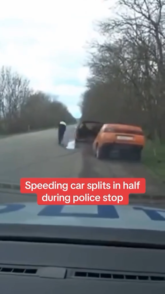 “Split Second Getaway”: Russian Motorist Escapes Cop by Driving Off in ...