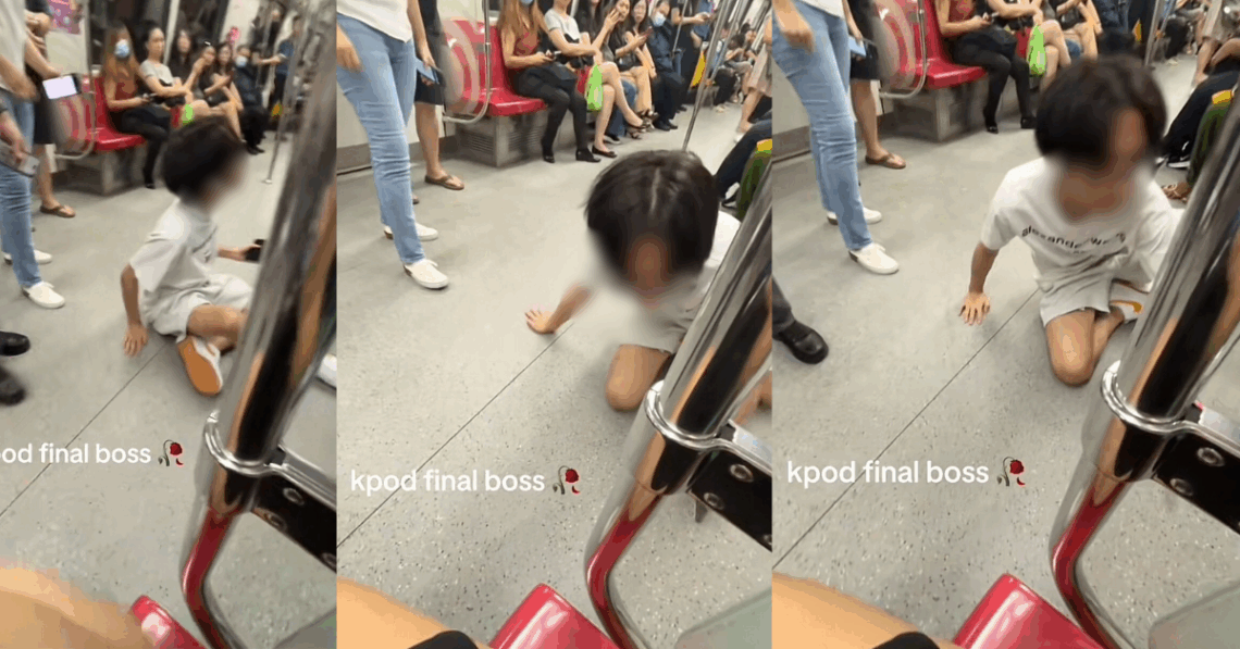 Another Kpod Zombie? – Man Stumbles and Falls Backward on MRT - Wake Up ...