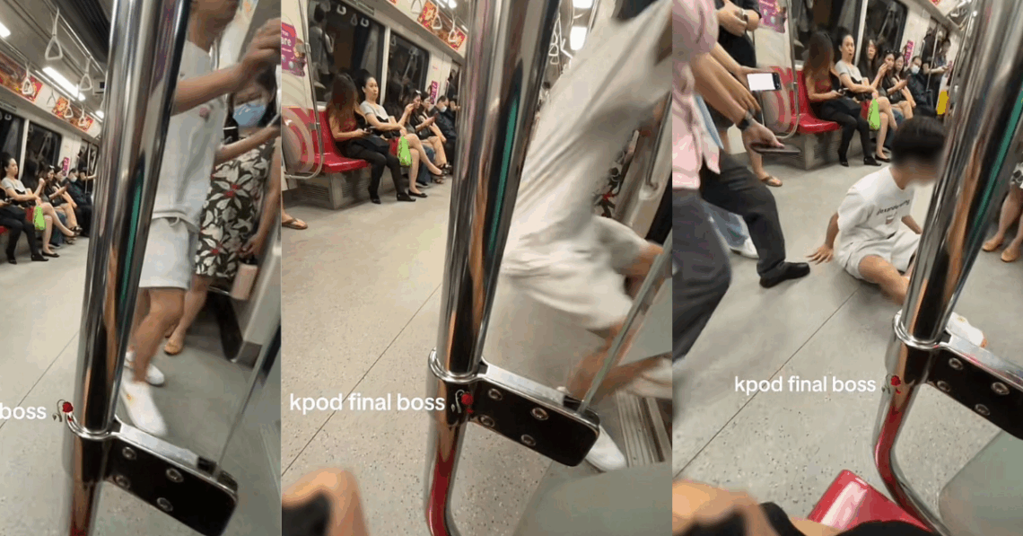 Another Kpod Zombie? – Man Stumbles and Falls Backward on MRT - Wake Up ...