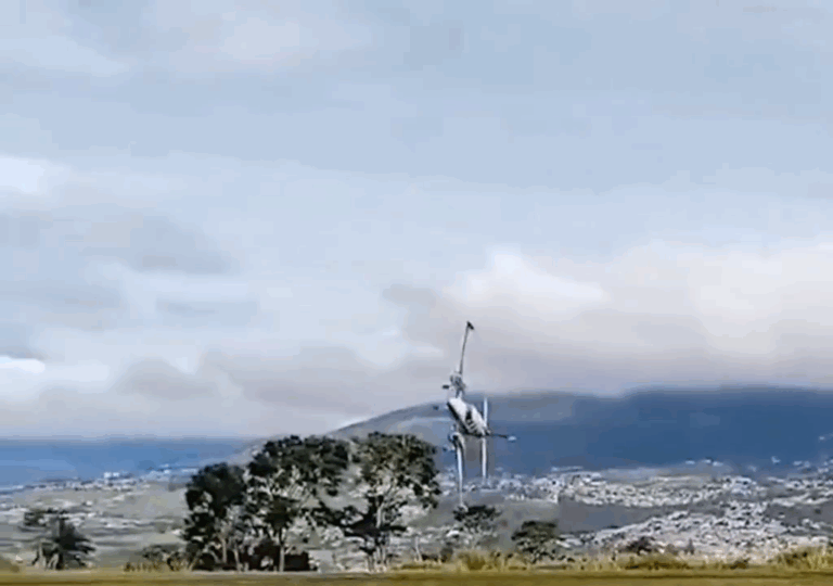 Plane Crashes, Bursts Into Fireball Seconds After Takeoff — Pilots Dead ...