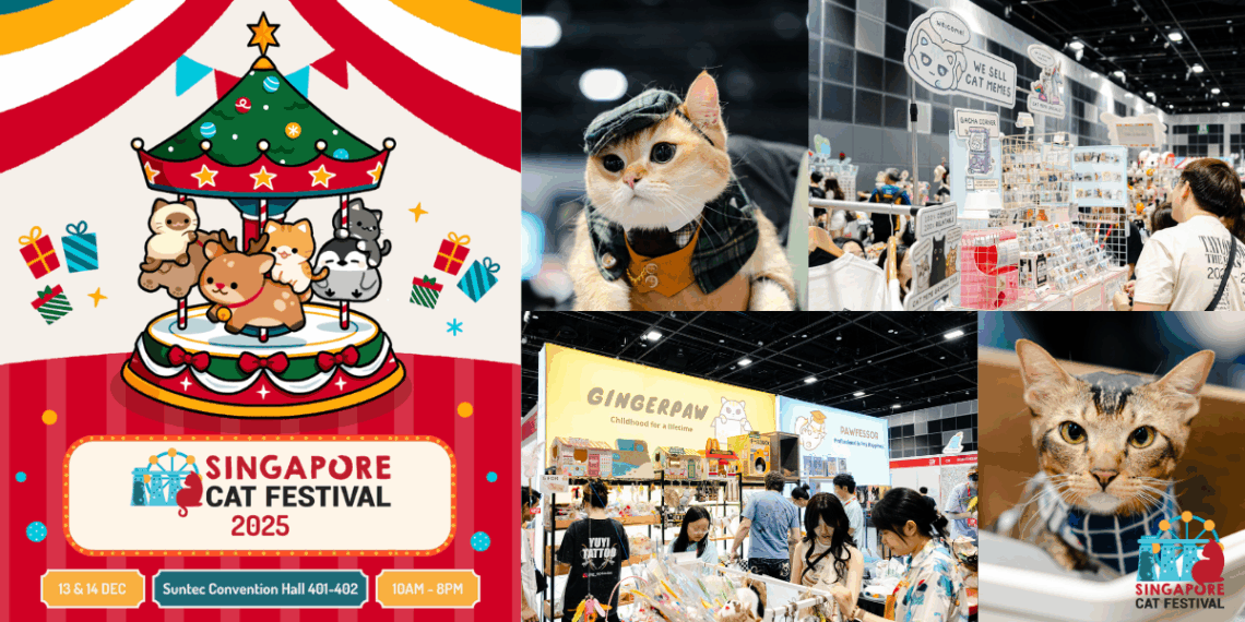 Singapore Cat Festival Returns: Christmas Cat Carnival Edition - Wake ...