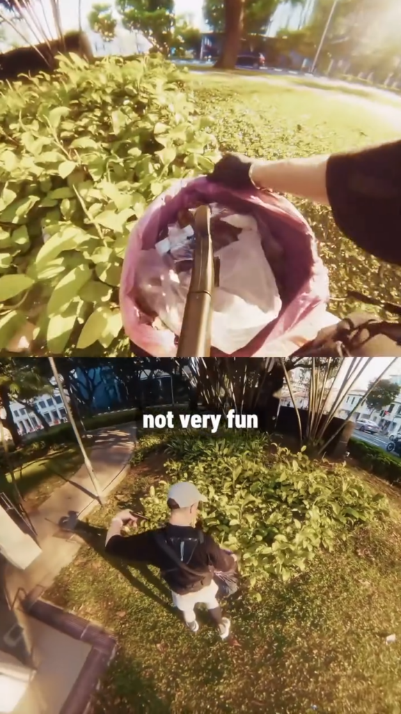 “Please pick up your trash”: Man Uses $5 ‘Kiap-Kiap Tool' to Pick Up ...