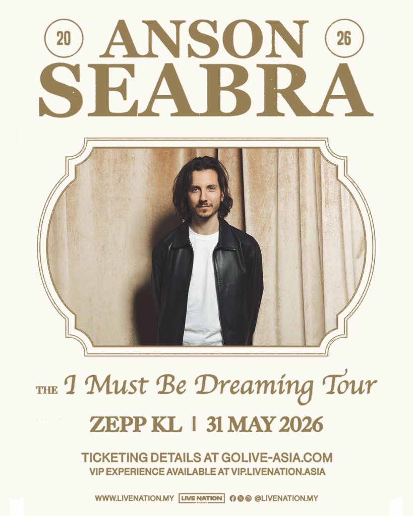 Anson Seabra Brings 'The I Must Be Dreaming Tour' to Kuala Lumpur ...