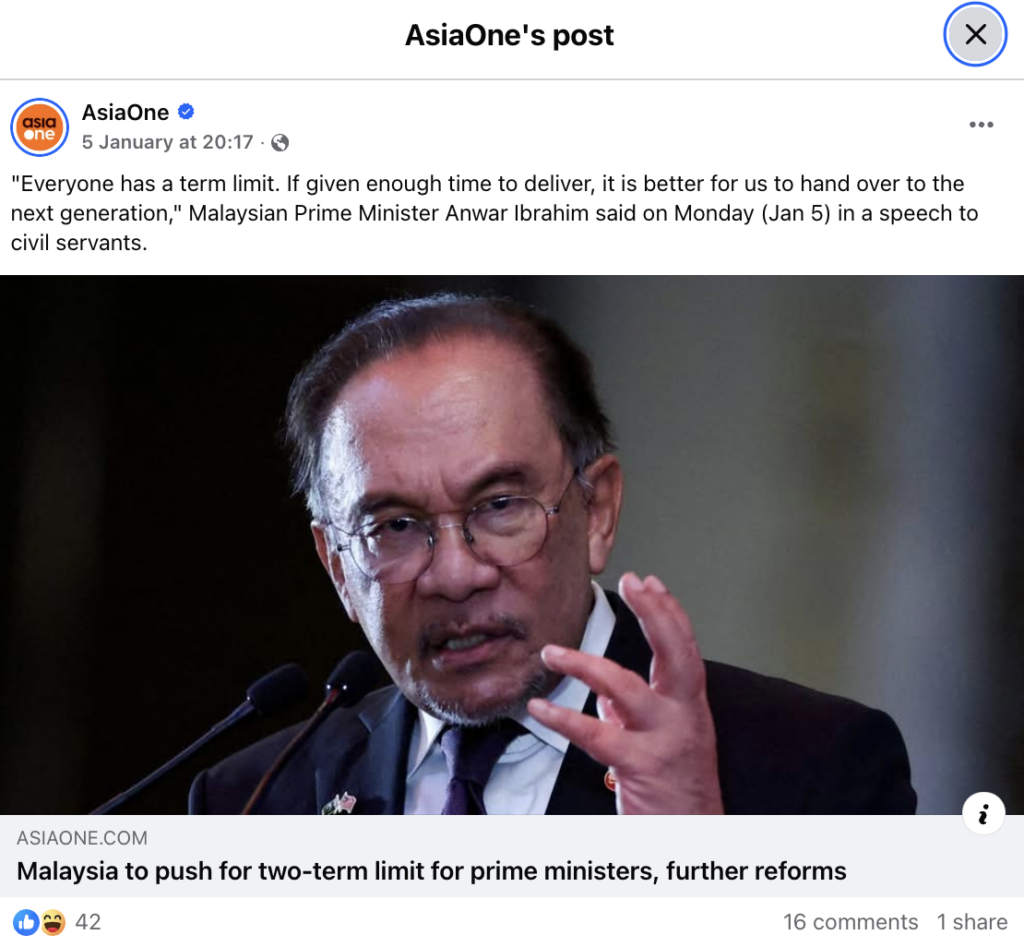 No More Decades-Long Rule: Malaysia Plans Two-Term Limit for PMs - Wake ...