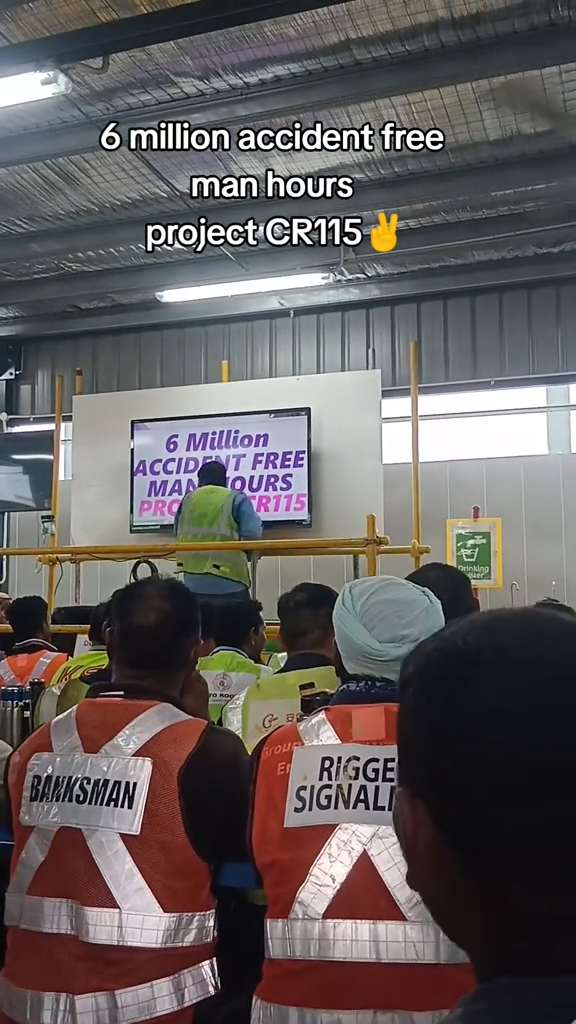 “6 Million Accident-Free Man-Hours”: Workers Celebrate Major Safety ...