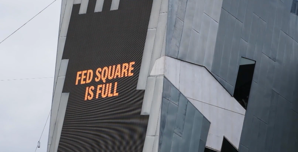 Federation Square erupts as Australia beat Turkey 2-0 at World Cup ...